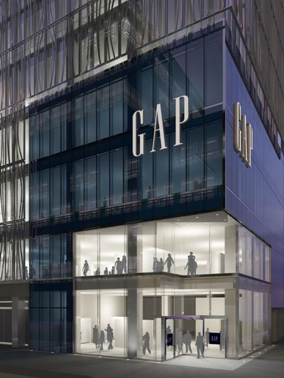 Gapの旗艦店、3月3日銀座にオープン | 東京バーゲンマニア